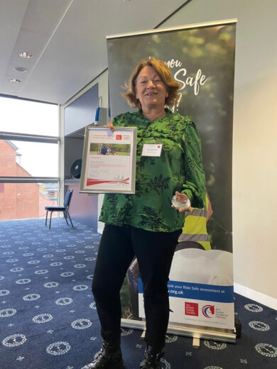 Equestrian effort lands coach award | The Purbeck Gazette | In Print ...