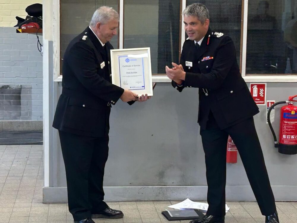 Long-serving Swanage firefighter retires after 40 years | The Purbeck ...