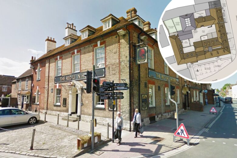 Plans to redevelop landmark Wareham pub and hotel submitted: See inside ...