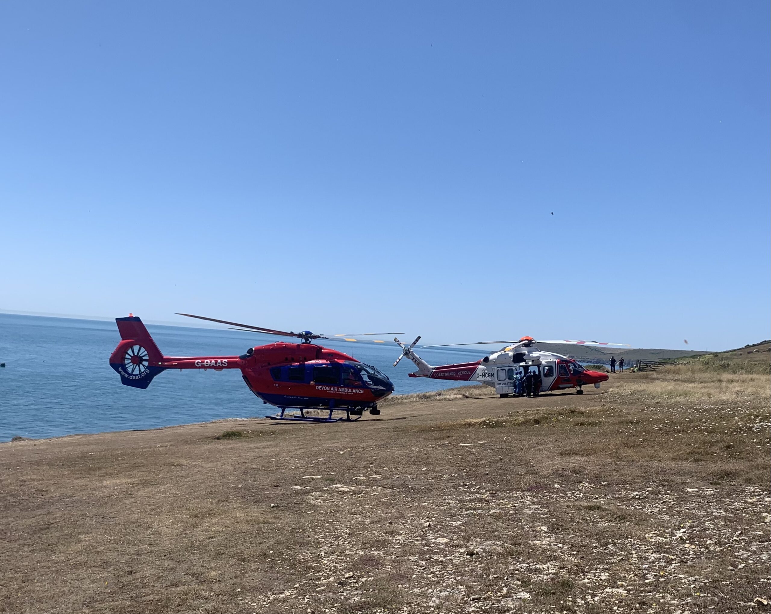 Fallen climber rescued from Anvil Point | The Purbeck Gazette | In ...